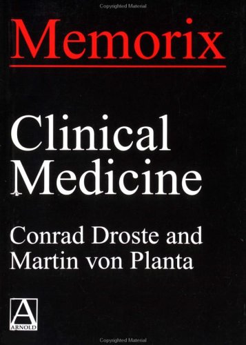 Memorix Clinical Medicine (Memorix Series): 9780412560507: Medicine ...