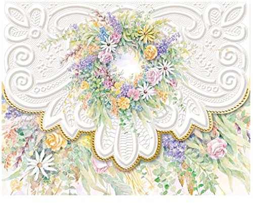 Amazon.com: Carol Wilson Fine Arts Inc.- Wreath - Embossed & Die Cut ...
