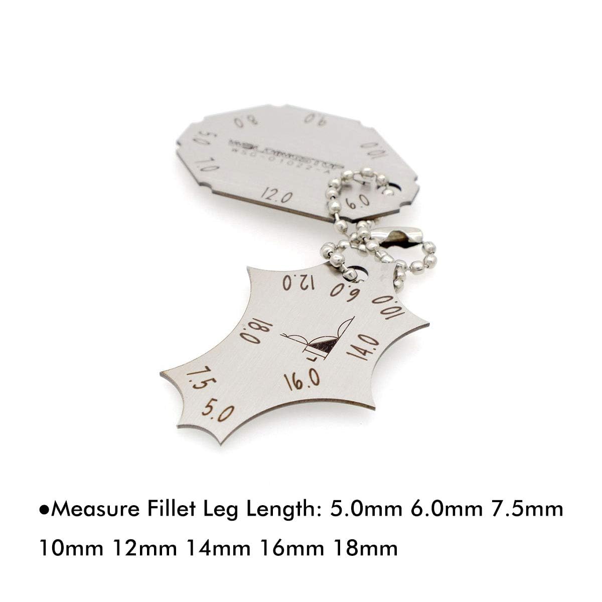 Snapklik.com : WeldingStop Pocket Fillet Weld Gauge Welding Gauge