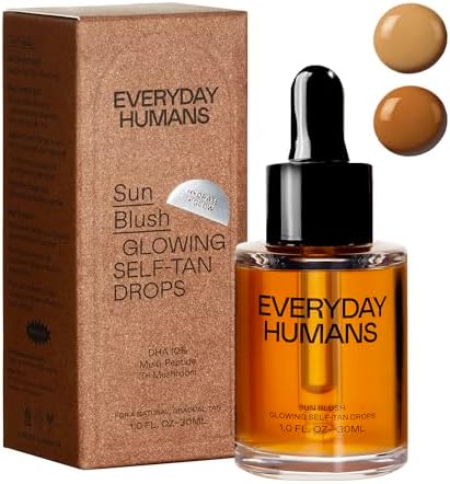 Amazon.com: LifeCell Glow Self-Tanning Drops for Face & Body, DHA ...