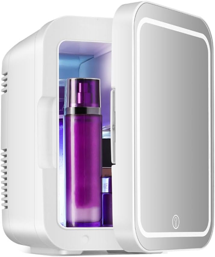 Amazon.com: XHGYGX Mini Fridge Skincare, Skincare Fridge with Dimmable ...