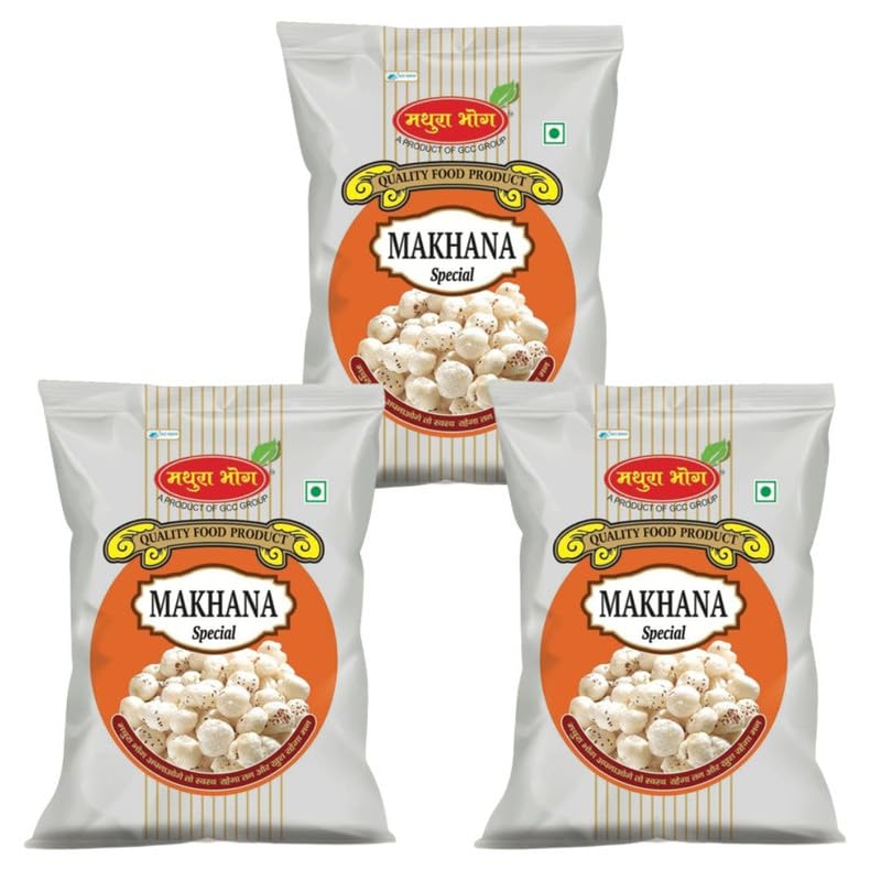 Mathura Bhog | Makhana Special Puffed Snacks | Lotus Seeds Super Tasty ...