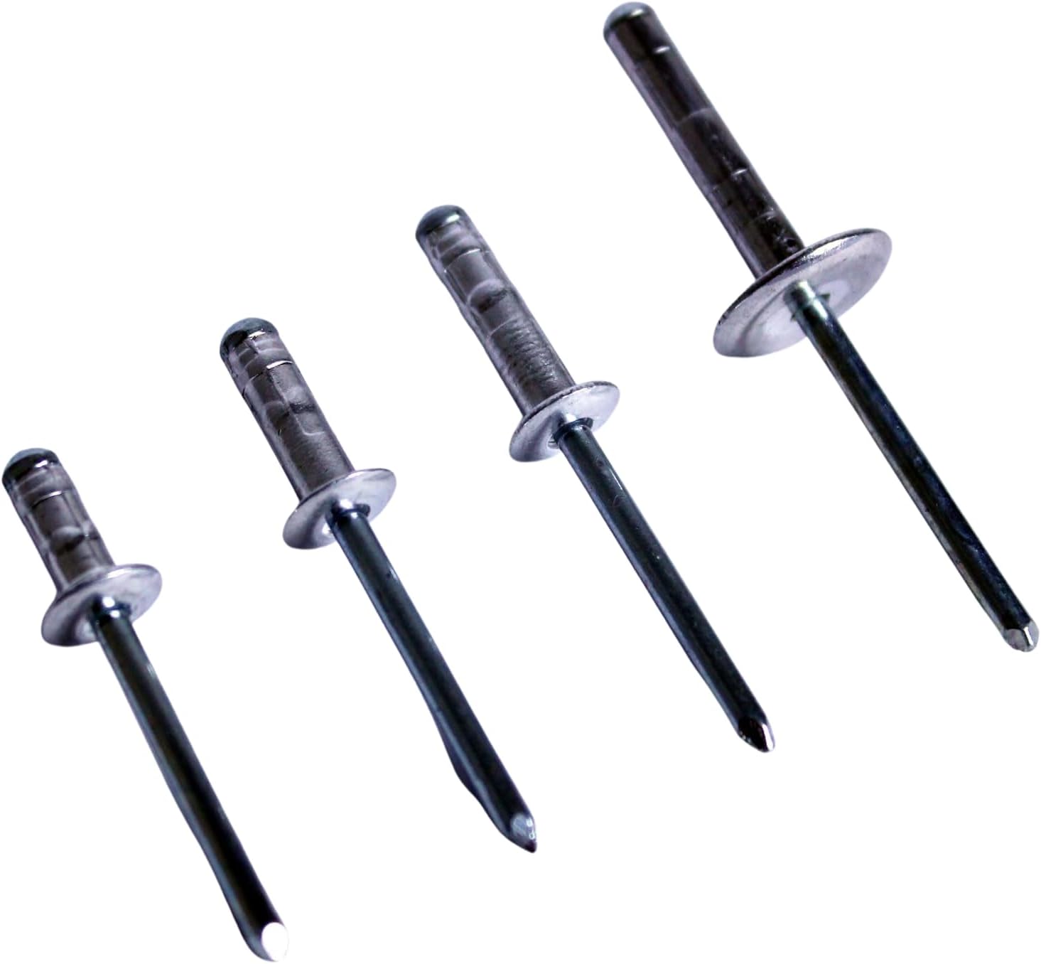 Rayflex Group - Pack of 100 Aluminium Rivets For Hook Type PVC Strip ...