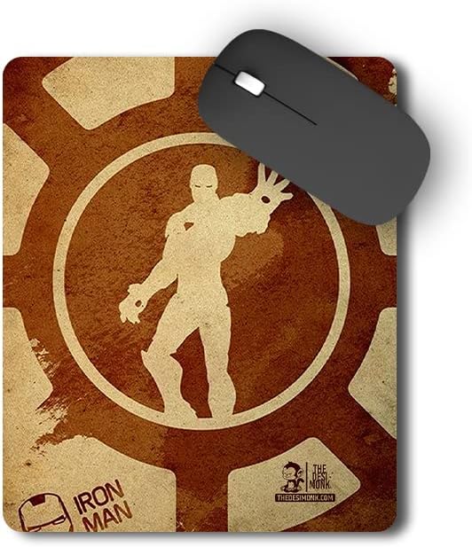 The Desi Monk Iron man Mouse Pad for Gamers | Superhero Anti Skid ...