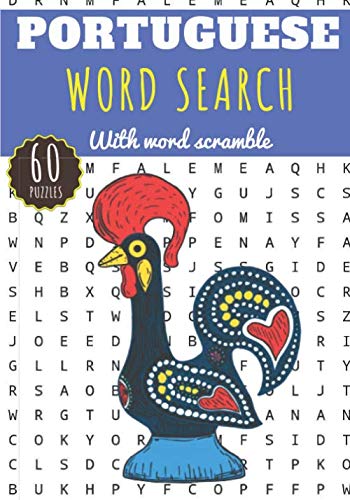 Portuguese Word Search: Challenging Puzzle Brain book For Adults, Kids ...