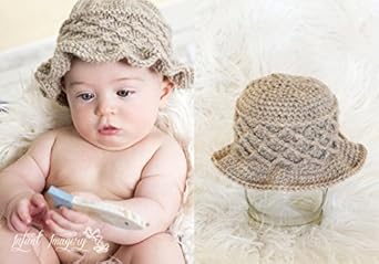 Amazon.co.jp: Little Explorer Hat Crochet Pattern - Summer Baby/Toddler ...
