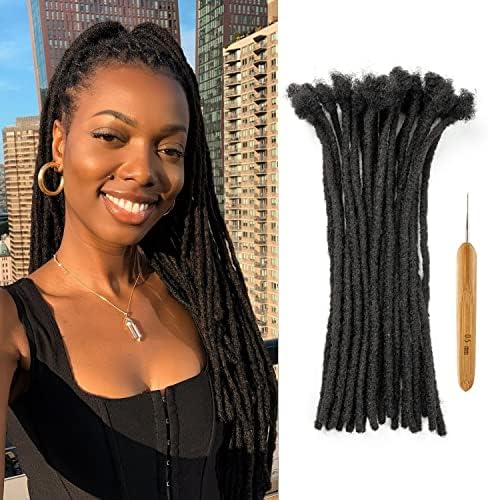 Amazon.com : Alishow Hair Loc Extensions Human Hair Dreadlock ...