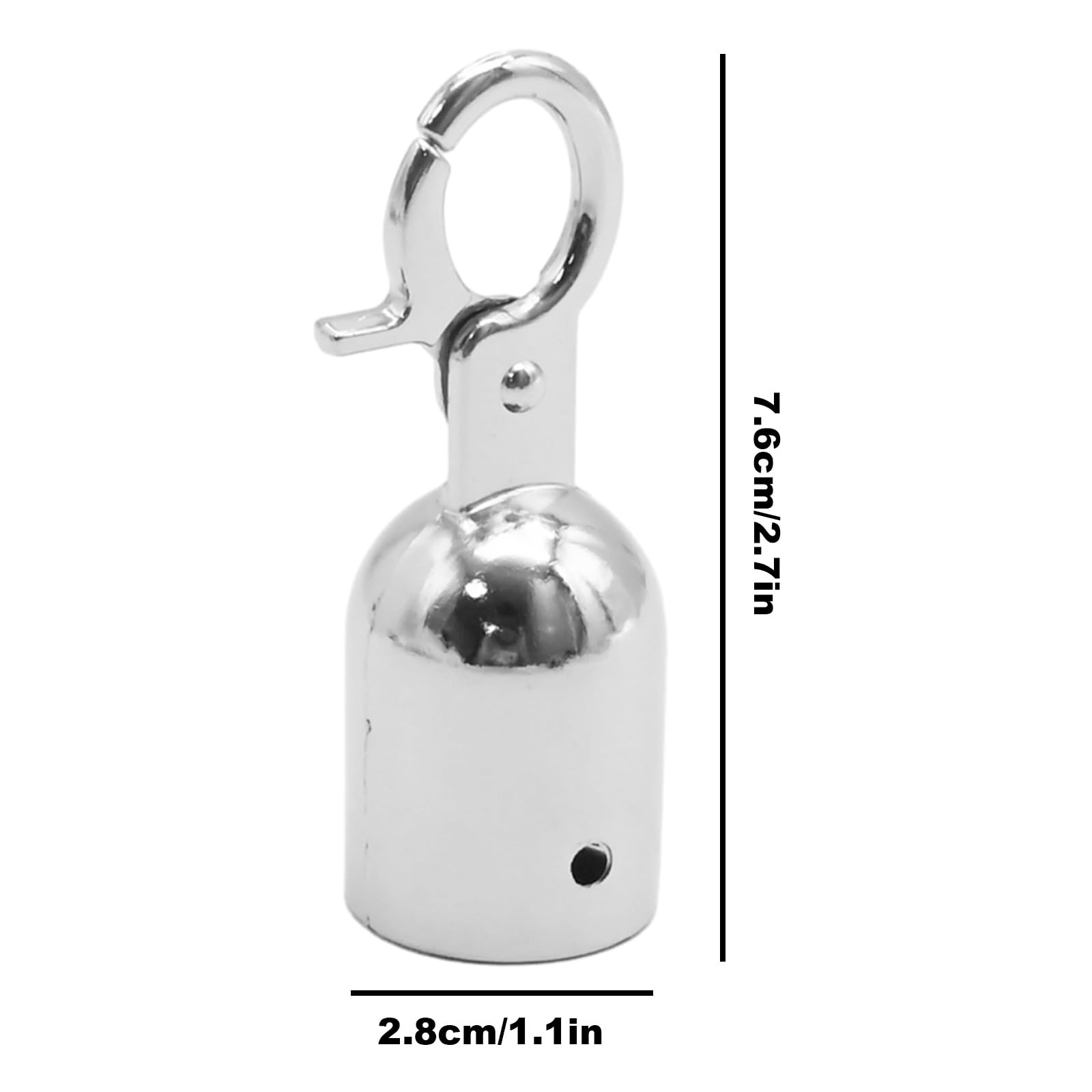 Snapklik.com : VIKKSAER Rope End Snap Hook, Rope End Cap Cord Connector ...