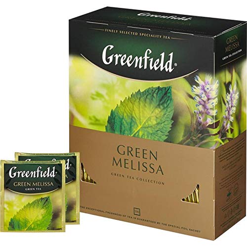 Amazon.com : Greenfield Green Melissa Green Tea Collection Finely ...