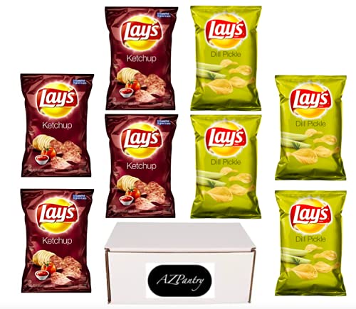 Buy AZPantry Bundle Pack Canadian Lays Ketchup Chips 40g / Lays Dill ...