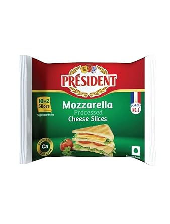 President Mozzarella Cheese Slice 204g : Amazon.in: Grocery & Gourmet Foods