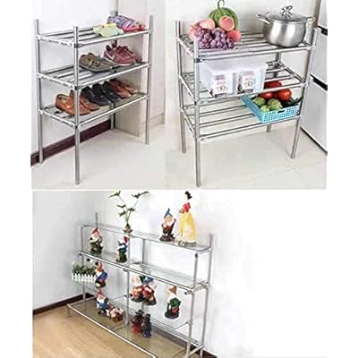 Buy mysummer Display Rack Clamp Silver Aluminum 25mm Pipe Fittings ...