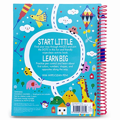 Snapklik.com : Wipe Clean Activity Book: Twisty Mazes And Lots Of Dot To Dots For Little Hands ...