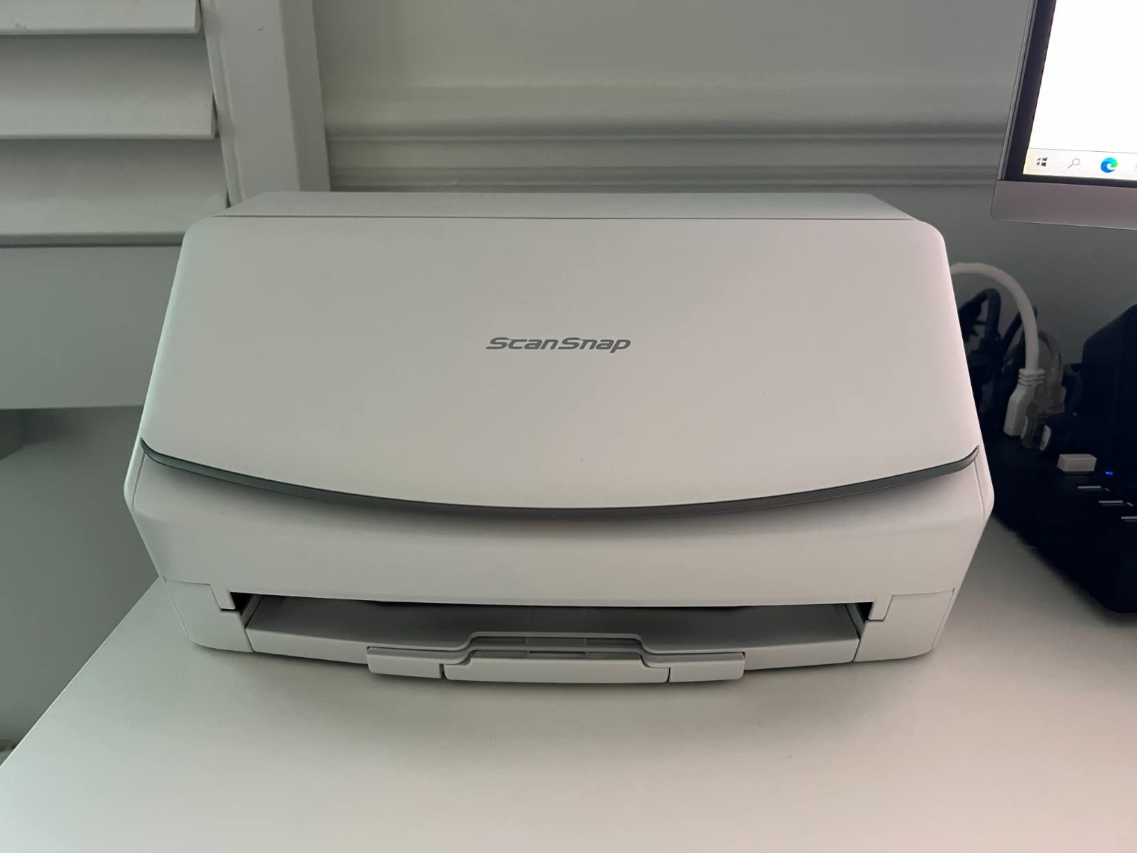 ScanSnap iX1600 White Document Scanner - Desktop, Double Sided with ...