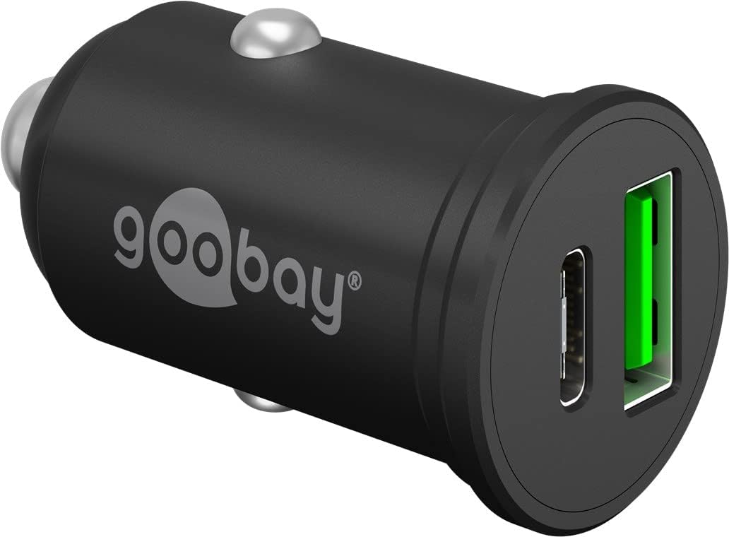 Goobay 58912 Dual USB Port Auto Ladegerät USB Zigarettenanzünder ...