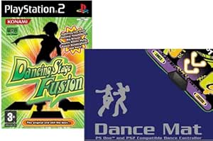 Dancing Stage Fusion + Dance Mat Bundle (PS2) : Amazon.co.uk: PC ...