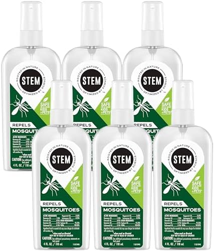 Amazon.com: Stem Mosquito Repellent Spray, 4 fl oz, Pack of 6, with ...