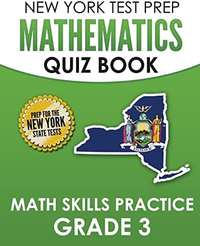 New York Test Prep Mathematics Quiz Book Math Skills Practice, Grade 3 ...