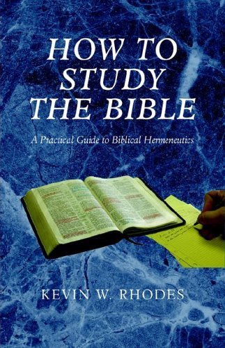 Amazon.com: How to Study the Bible: A Practical Guide to Biblical ...