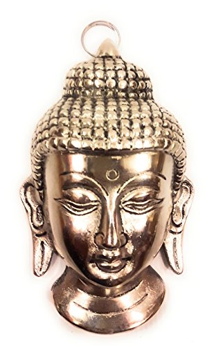 Divine Buddha-Hanging Buddha mask SILVERlook : Amazon.in