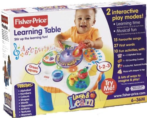 Laugh & Learn Learning Table : Amazon.co.uk: Toys & Games