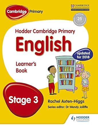 Hodder Cambridge Primary English - Learner's Book, Stage 3 : Axten ...