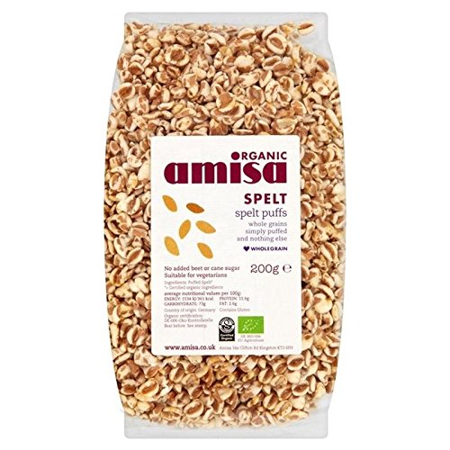 Amazon.com: Amisa Organic Spelt Puffs 200g - Pack of 2