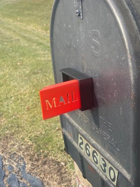 Amazon.com: Antho3D Front Mounted Mailbox Flag - Easy to Install and ...