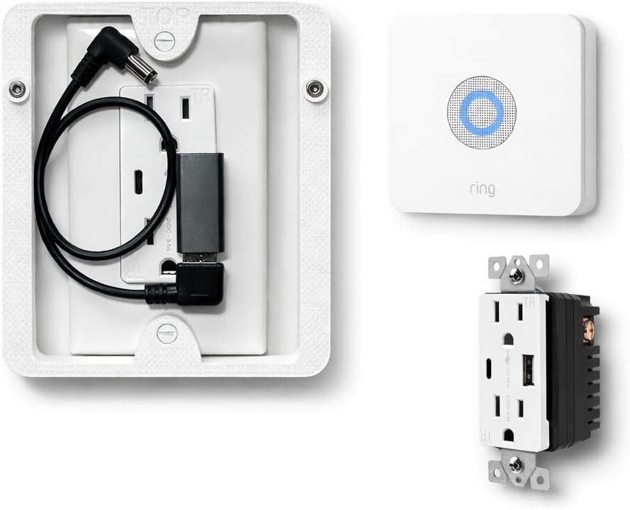 Amazon.com: TwoUP Tech Wall Outlet Mount Kit (Outlet Replacement) for ...