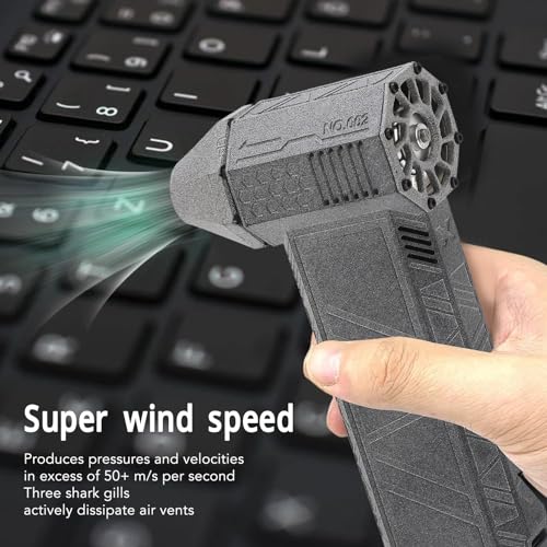 Jet Dry Blower, 120000 RPM Portable Mini Jet Blower, Cordless Turbo ...