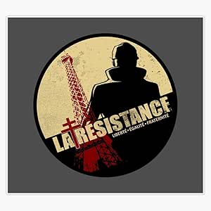 Amazon.com - WW2 French Resistance - La Resistance (Distressed) Sticker ...