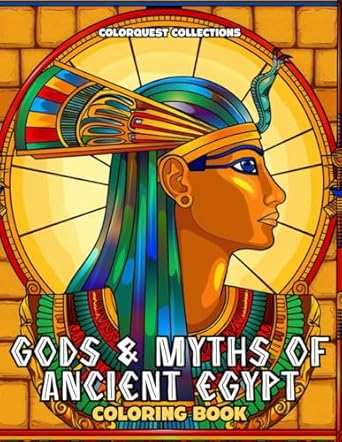Amazon.com: Gods & Myths of Ancient Egypt Coloring Book: Creative ...
