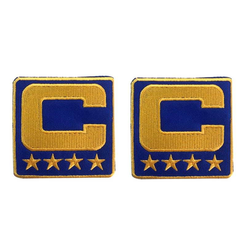 Amazon.com: Bayyon C Letter Captain Patch Embroidered Patch Iron on ...
