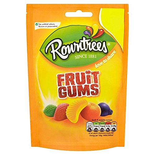 Amazon.com : Rowntree's Fruit Gums 120g : Everything Else