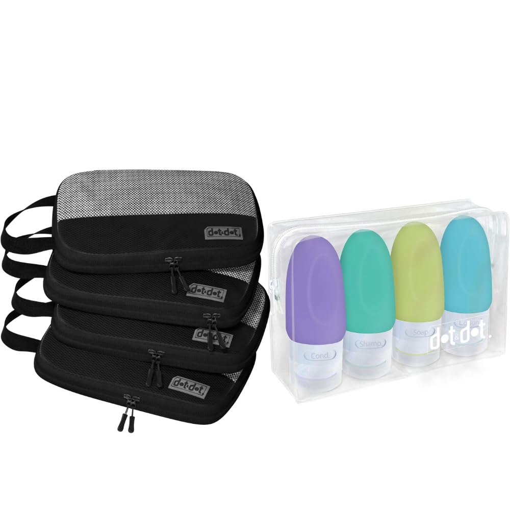 Amazon.com: Small Compression Packing Cubes +Small Leak Proof Travel ...