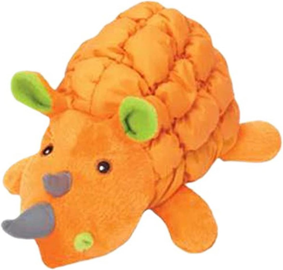 Pet Supplies : Pet Squeak Toys : Zanies Puffington Dog Toy, Rhino ...