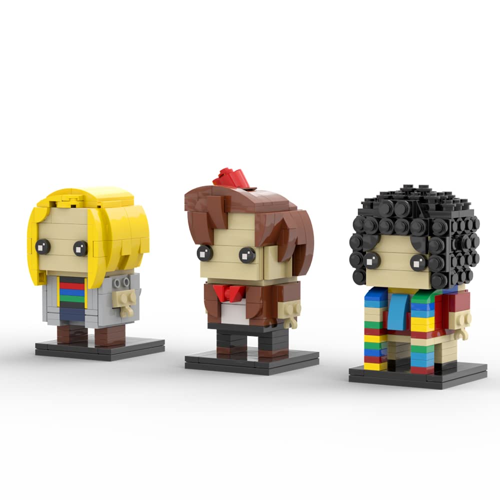 Buy Doctor Building Blocks Set, 3 in 1 4th/11th and 13th Doctor ...