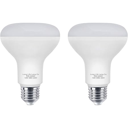 2 x 12w LED R80 Reflector Bulb Energy Saving Spot Light 100w Halogen ...