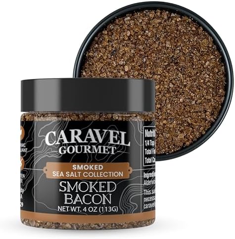 Amazon.com : Smoked Bacon Salt for Cooking or Finishing – Natural and ...