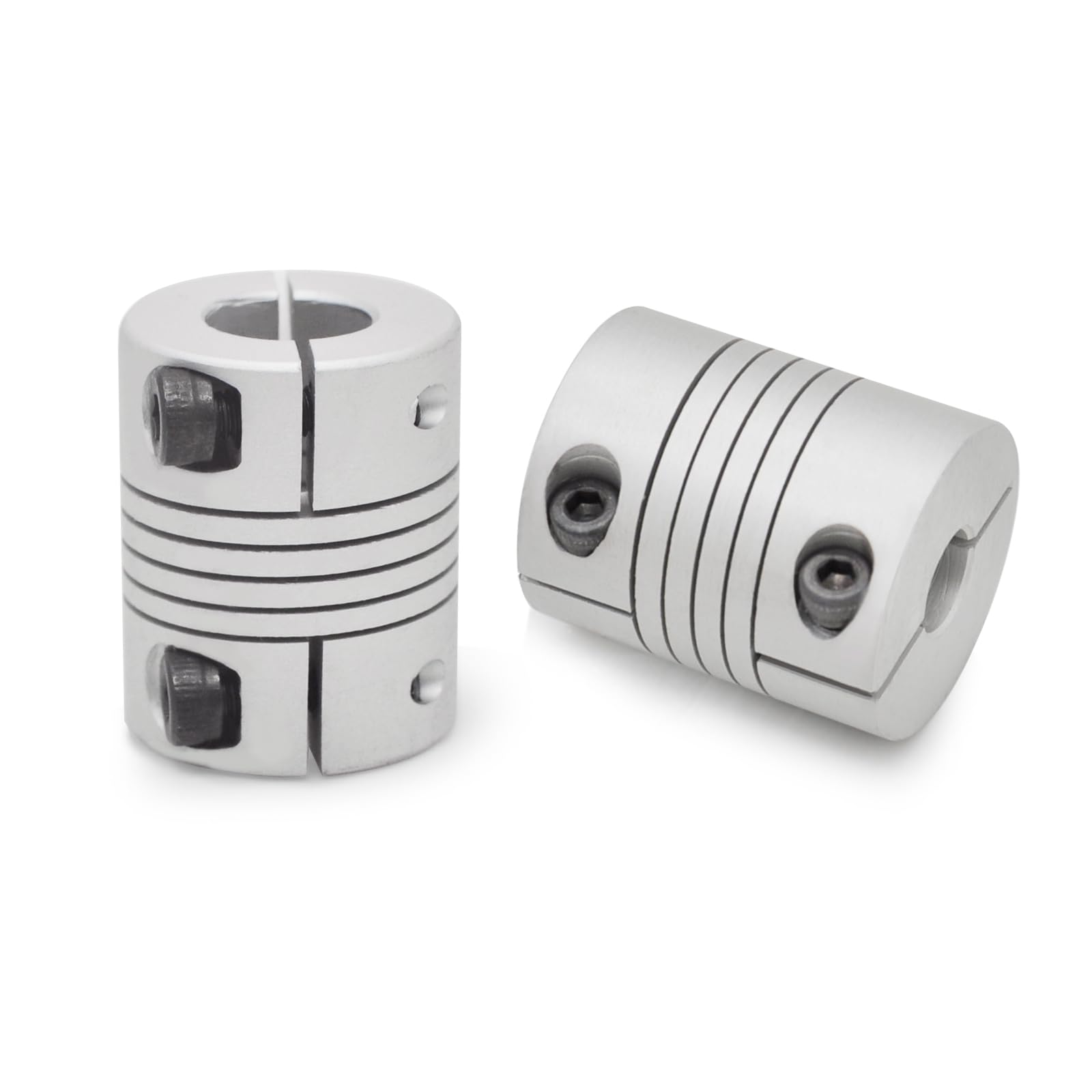 Snapklik.com : 2psc Flexible Beam Coupling 6.35mm To 6.35mm, Aluminum ...