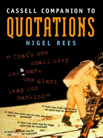Cassell Companion to Quotations: Rees, Nigel: 9780304351923: Amazon.com ...