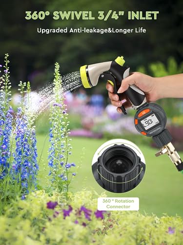 Snapklik.com : Moistenland Water Flow Meter, Water Meter, Standard 3/4 ...