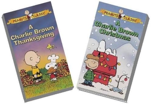Amazon.com: A Charlie Brown Thanksgiving and Christmas (2-pak ...