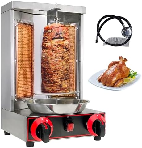 Amazon.com: Vaseni Vertical Rotisserie Oven Grill, Electric Shawarma ...