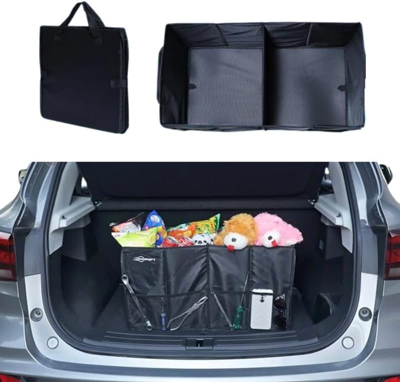Neodrift Trunk Master - Multi-Compartment Car Organizer for Garage ...