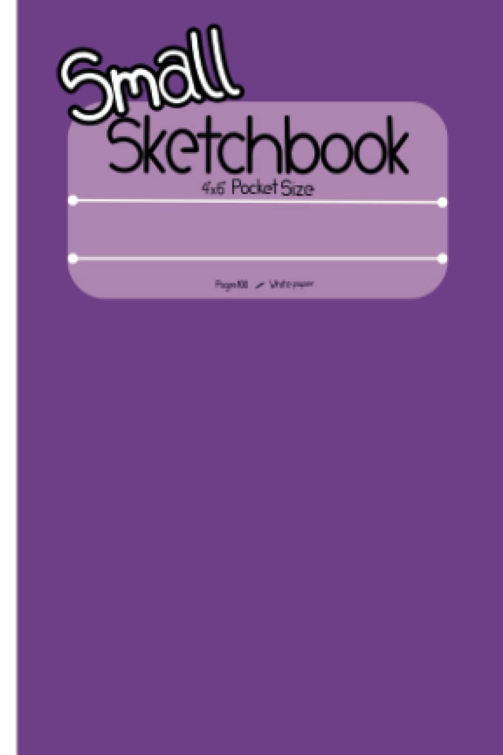 Amazon.com: Small Sketchbook 4'' x 6'' pocket size: Sketch book ...