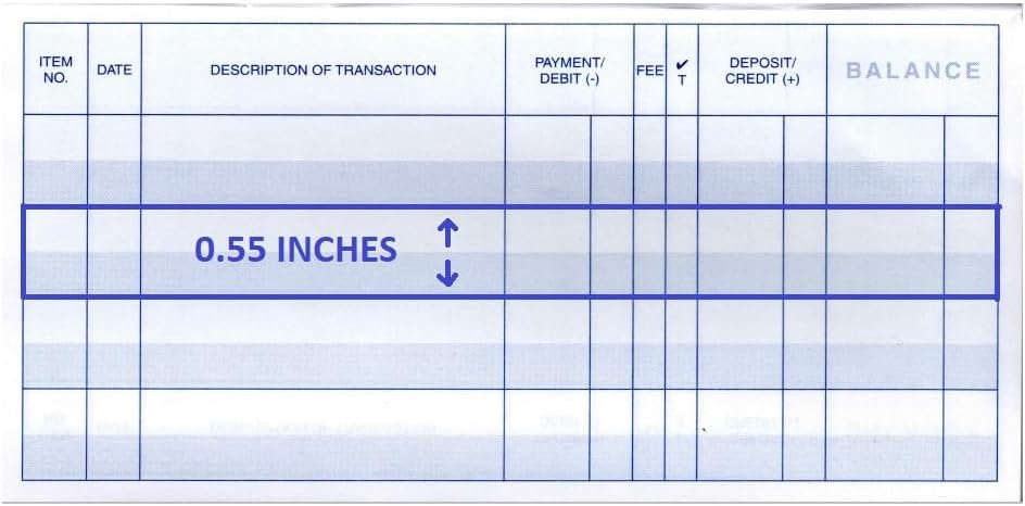 Amazon.com : Checkbook Register, Made in The USA, Check Registers for ...