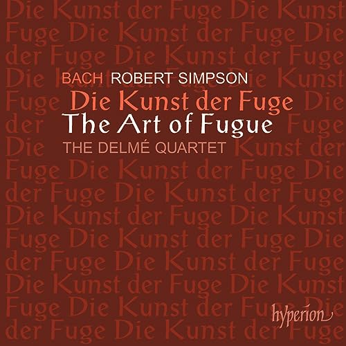 Amazon.com: Bach: The Art of Fugue, Arr. for String Quartet by Robert ...