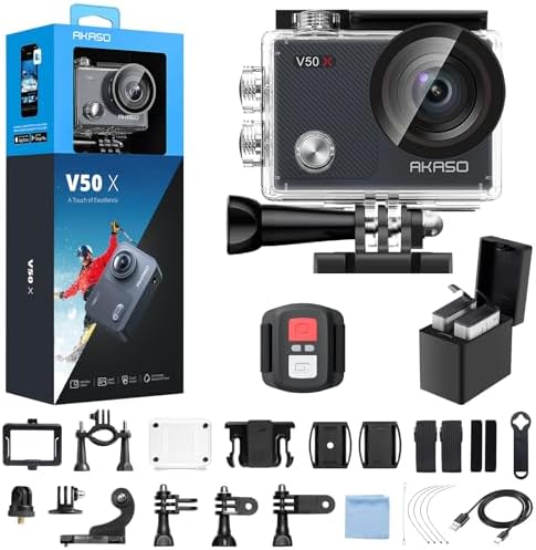 AKASO EK7000 Pro 4K Action Camera with Touch Screen EIS 131ft ...