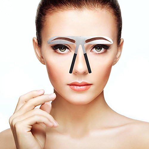 Amazon.com : Eyebrow Mapping Tool,Eyebrow Patterns DIY Stencil ...
